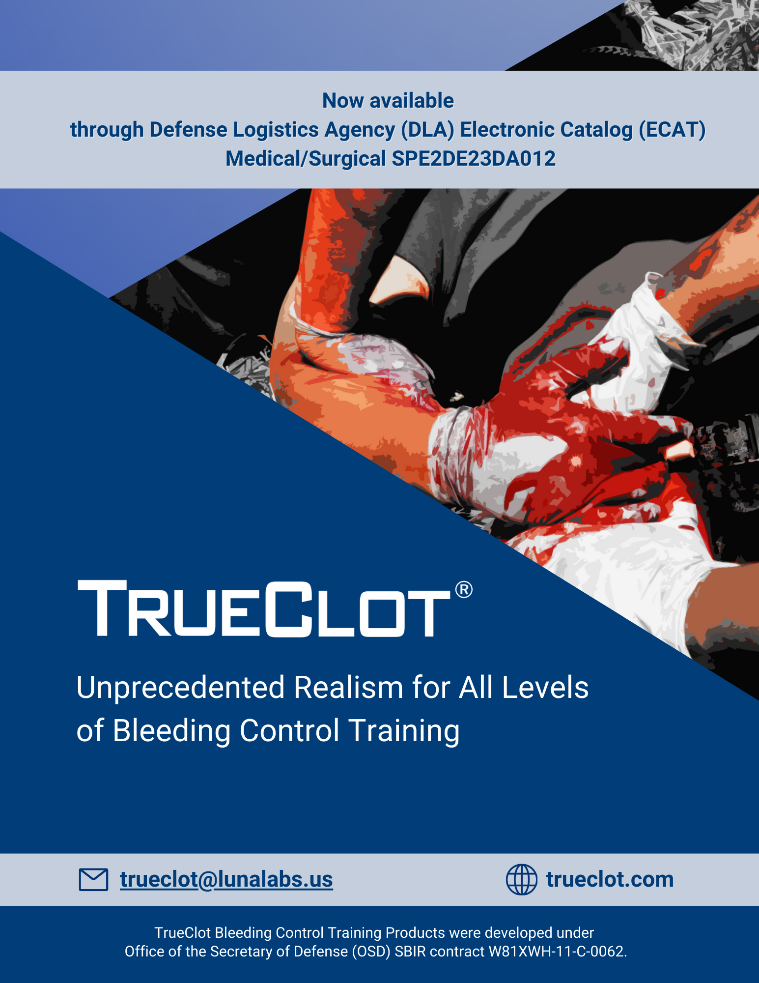 TrueClot Bleeding Control Training Products